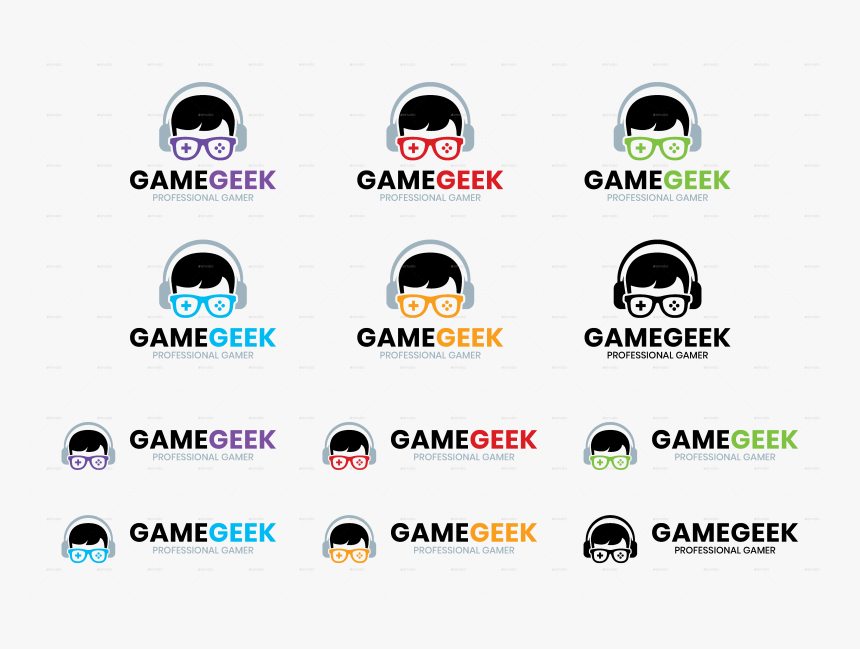 Logo Geek Game Png, Transparent Png , Transparent Png Image - PNGitem