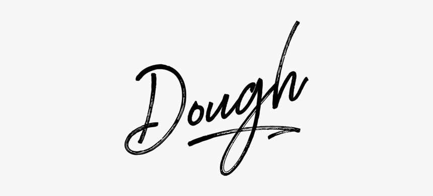 Dough-now - Calligraphy, HD Png Download , Transparent Png Image - PNGitem