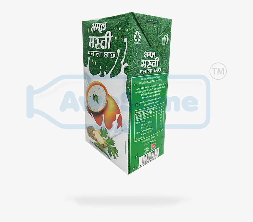 Awesome Dairy Amul Spiced Buttermilk Chaas 1lit Image, HD Png Download ...