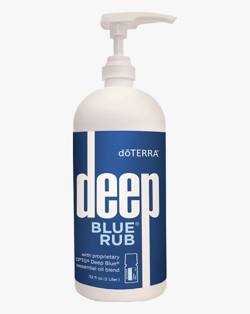 Doterra Deep Blue Rub 32oz - Doterra Blue Rub, HD Png Download ...