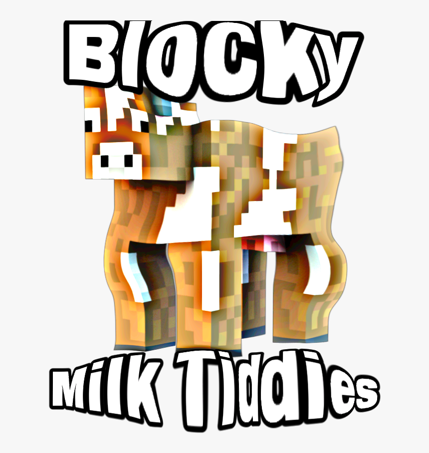 #minecraft #cow #game #funny #meme #freetoedit - Poster, HD Png ...