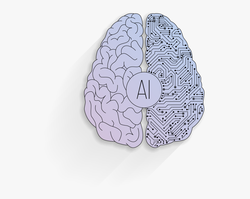 Robot Brain Png - Artificial Intelligence Image Of Brain Transparent ...
