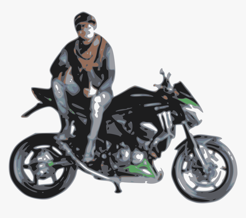 Transparent Motorcycle Rider Png - Motor Bike Rider Png, Png Download ...