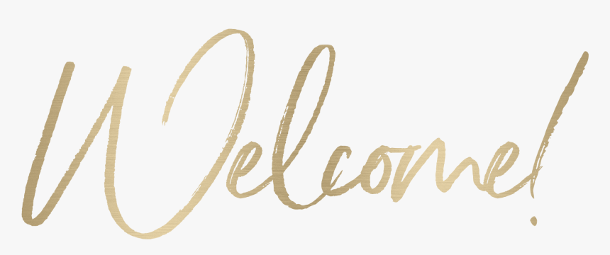 Transparent Gold Welcome Png, Png Download , Transparent Png Image ...