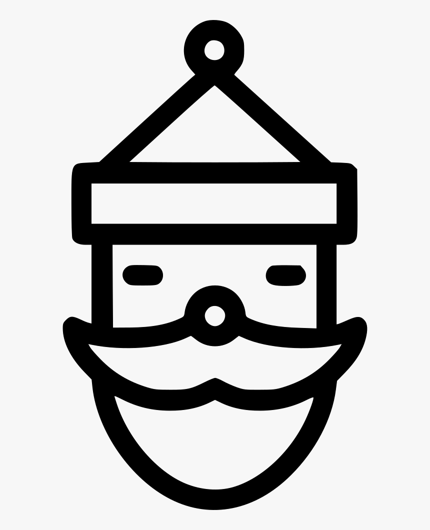 Santa Claus - Santaclaus Outline Png, Transparent Png , Transparent Png ...