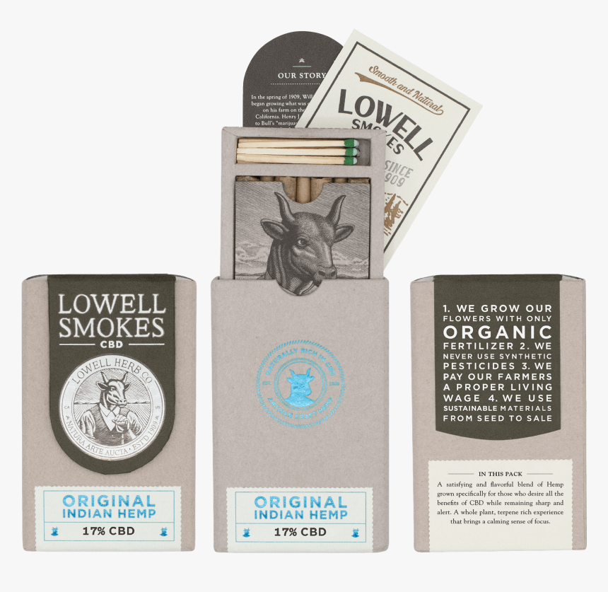 Lowell Herb Co Cbd - Lowell Farms Cbd Smokes, HD Png Download ...
