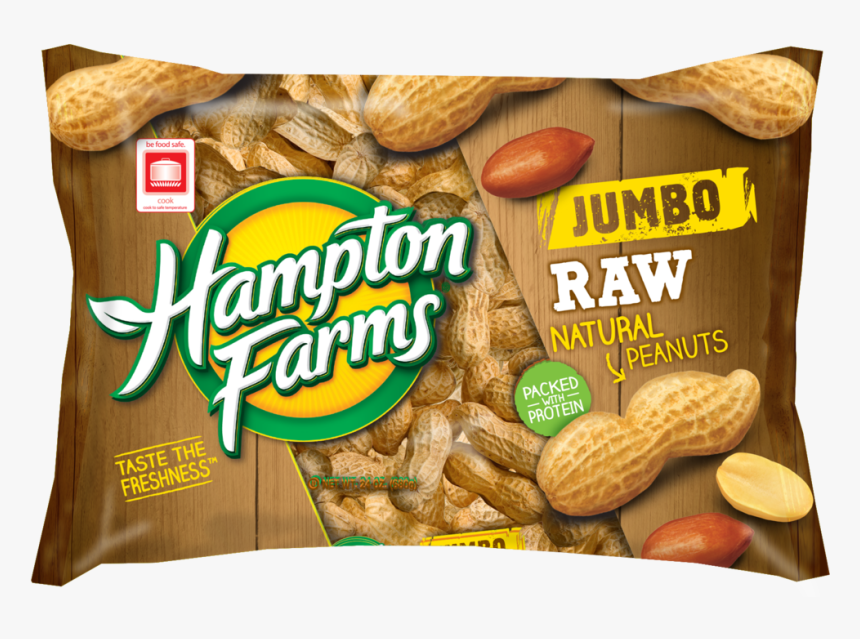 Hampton Farms Raw Peanuts, HD Png Download , Transparent Png Image ...