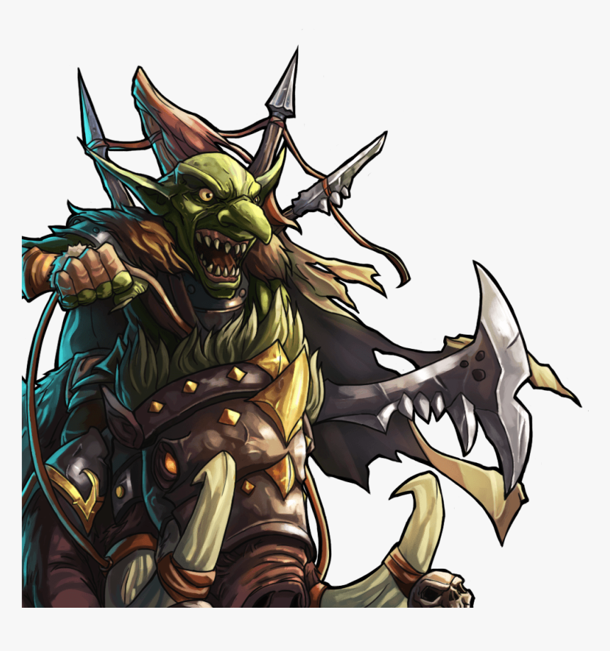 Gems Of War Wikia - Goblin Riding A Boar, HD Png Download , Transparent ...