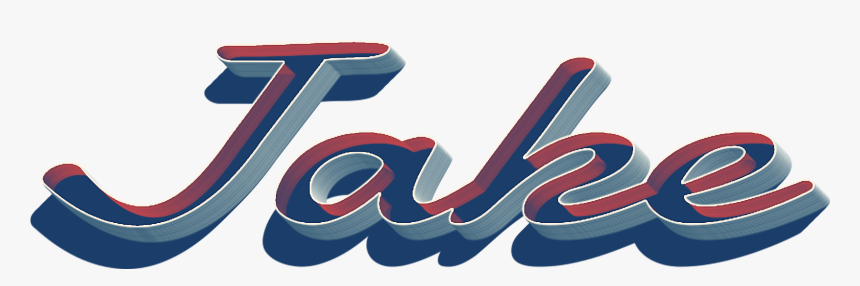 Jake 3d Letter Png Name - Graphic Design, Transparent Png , Transparent ...