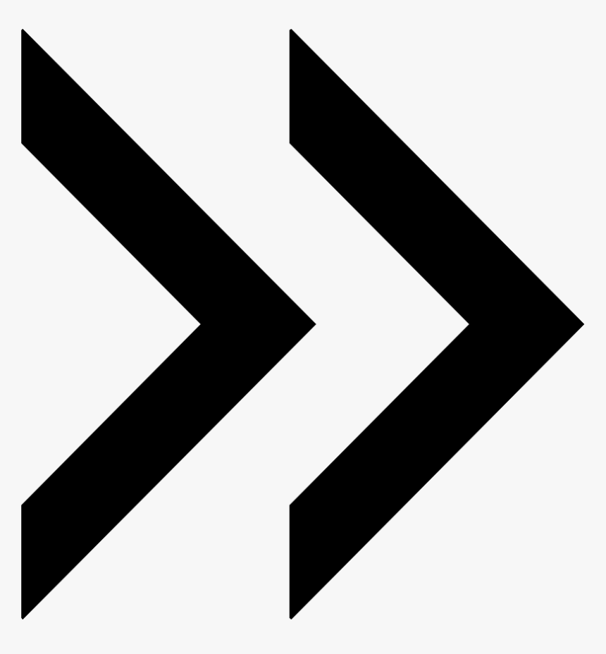 Double Arrow Right - Double Arrow Right Png, Transparent Png ...