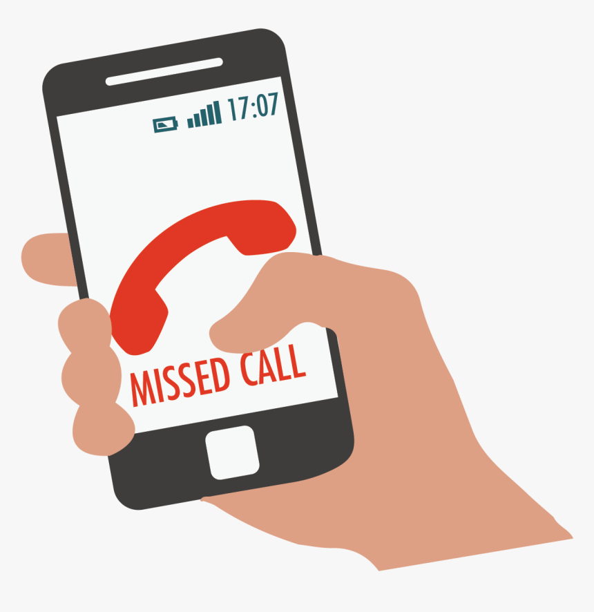 Give A Missed Call Png, Transparent Png , Transparent Png Image - PNGitem