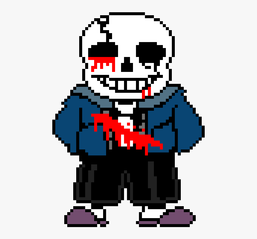 Sans Pixel Art, HD Png Download , Transparent Png Image - PNGitem