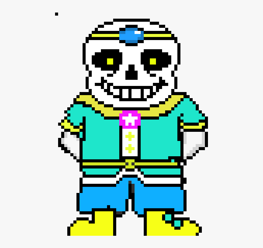 Sans Colored Battle Sprite, HD Png Download , Transparent Png Image ...