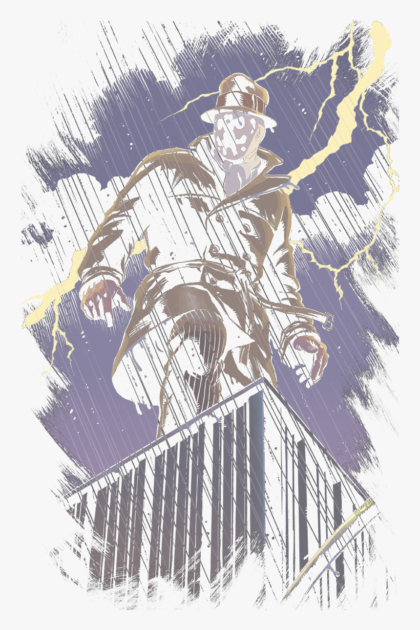 Pins Drawing Watchmen - Illustration, HD Png Download , Transparent Png ...