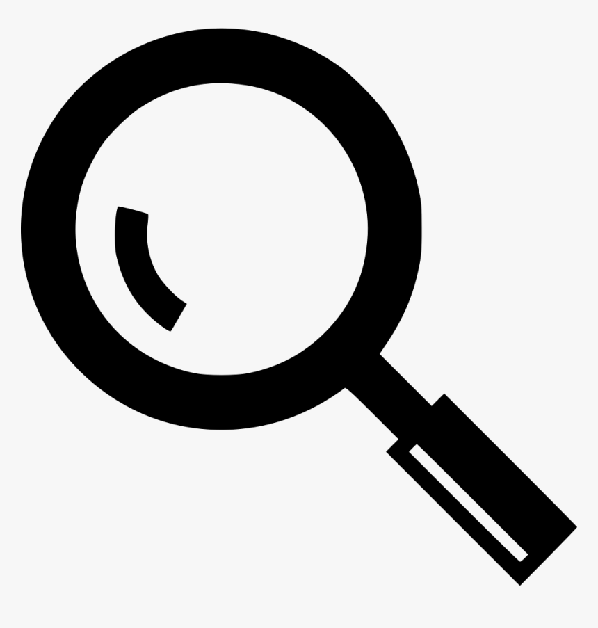Magnifier - Transparent Background Observation Icon Png, Png Download ...