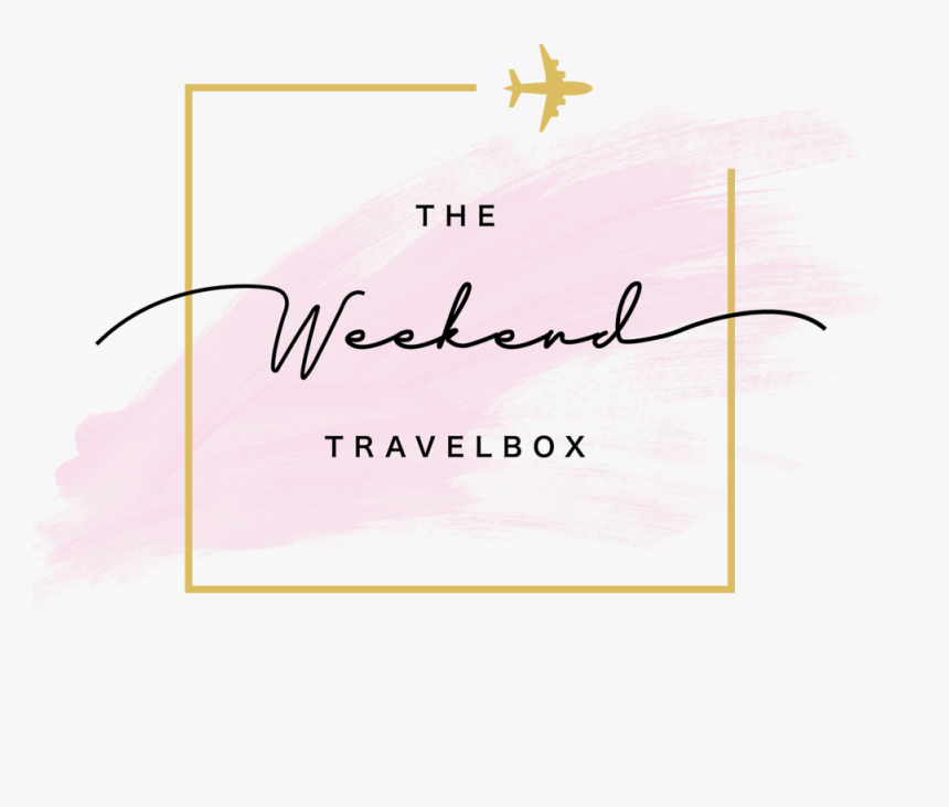 The Weekend Travel Box Final Logo Color - Handwriting, HD Png Download ...