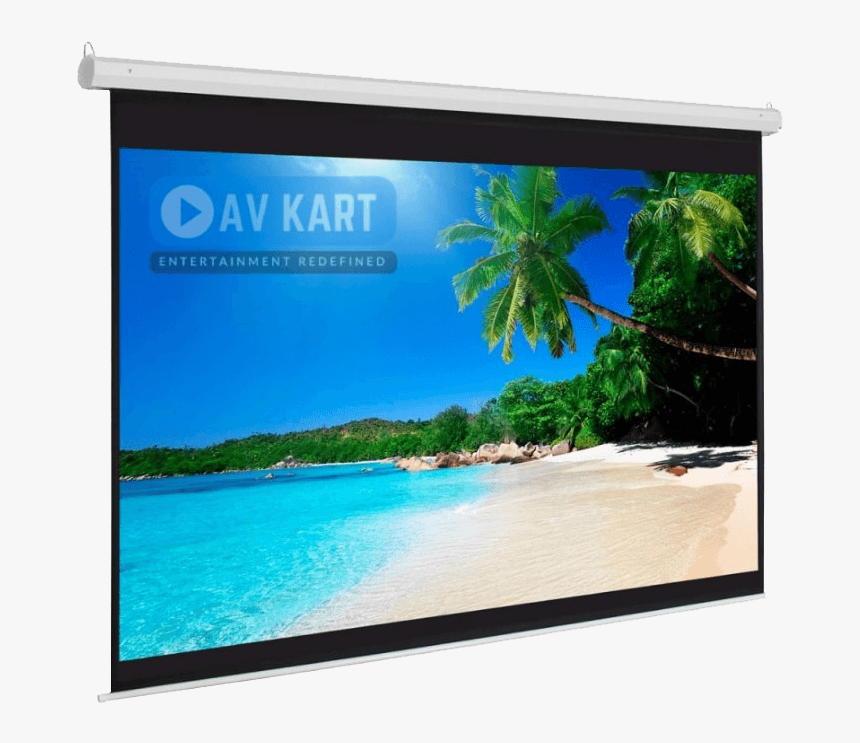 Motorized Projection Screen Also Known As Electric - Motorized ...