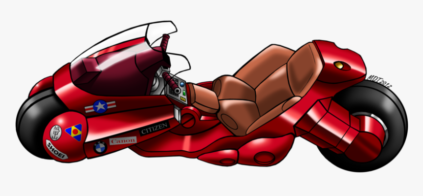 Thumb Image - Red Anime Motorcycle Drawing, HD Png Download ...