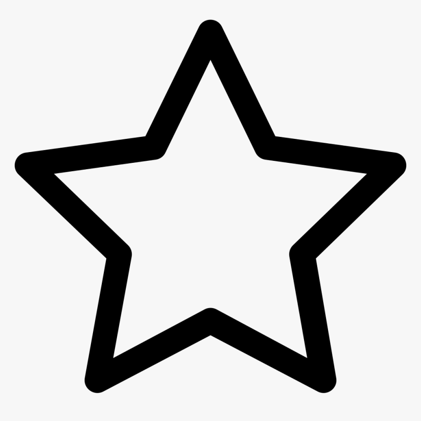 Png File Svg - Star Line Icon Png, Transparent Png , Transparent Png ...