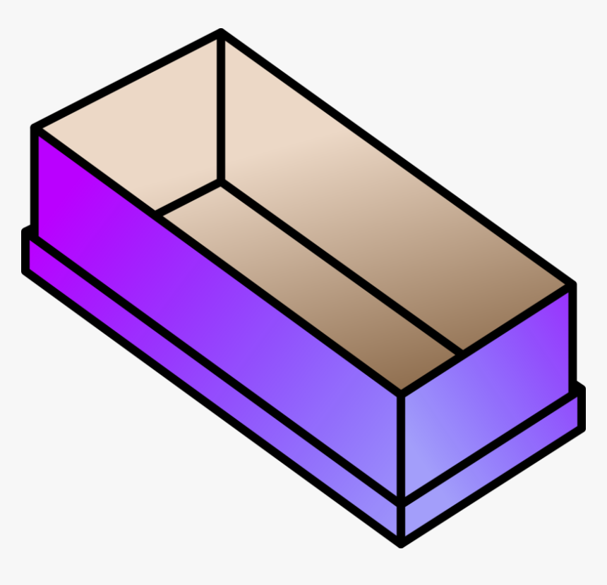 Angle,area,purple - Shoe Box Clip Art, HD Png Download , Transparent ...