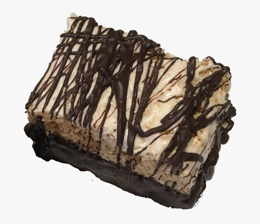 Chocolate Rice Krispie Treat - Chocolate Rice Krispie Png, Transparent ...