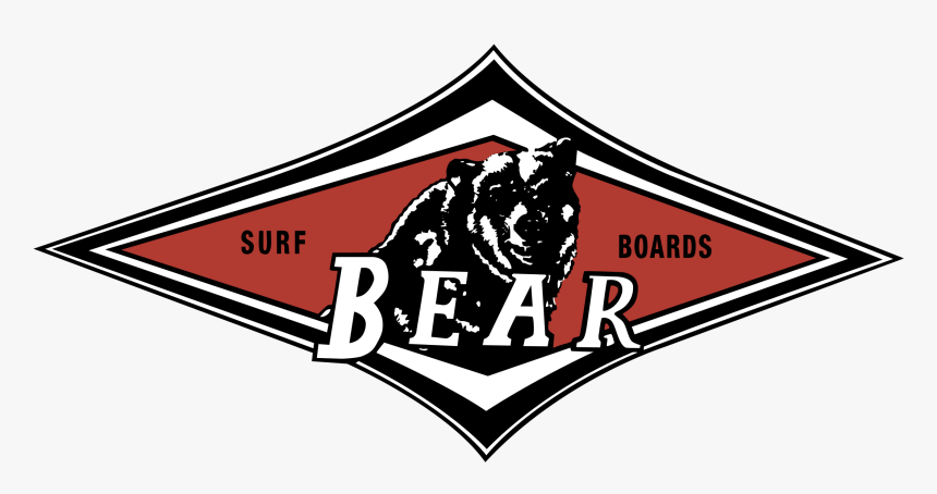 Bear Surf Boards Logo Png Transparent - Bear Surfboards, Png Download ...