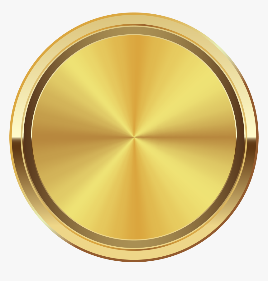 Clip Art Circle Gold Disk Clip - Gold Circle Png, Transparent Png ...