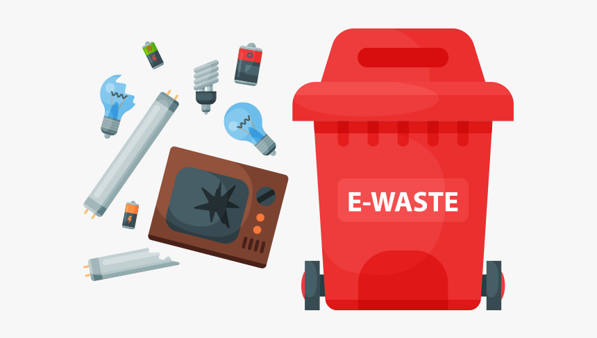 Electronic Waste - Concept Of Waste Vector, HD Png Download ...
