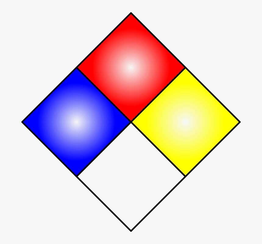 Nfpa 704 - Nfpa Diamond, HD Png Download , Transparent Png Image - PNGitem