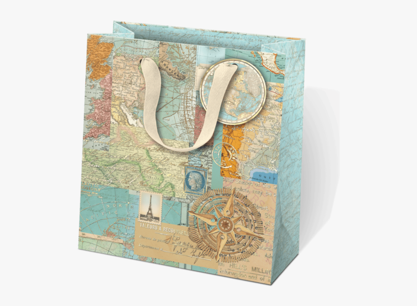 World Map Gift Bags, HD Png Download , Transparent Png Image - PNGitem