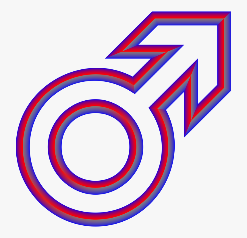 Electric Blue,symbol,gender Symbol - Male Symbol Clip Art, HD Png ...
