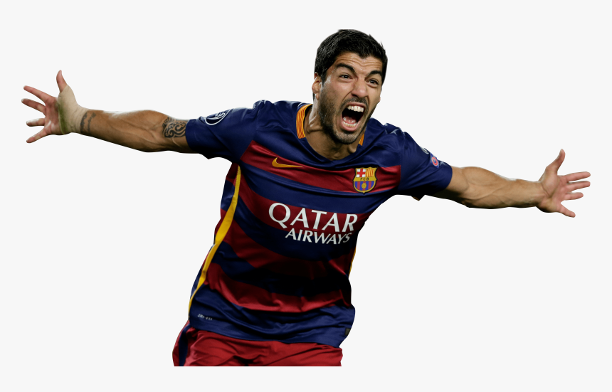 Luis Suárez Corriendo Gol - Suarez Png, Transparent Png , Transparent ...