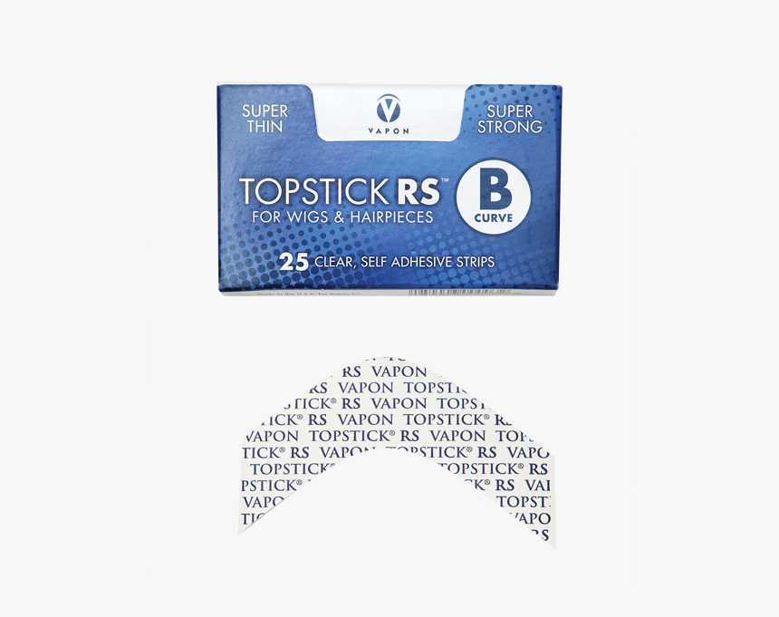 Topstick Rs B Curve, 25 Strips - Label, HD Png Download , Transparent ...
