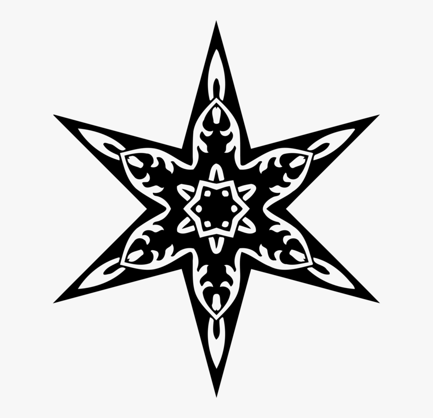 Star,symmetry,monochrome Photography - Chicago Flag Red Star, HD Png ...