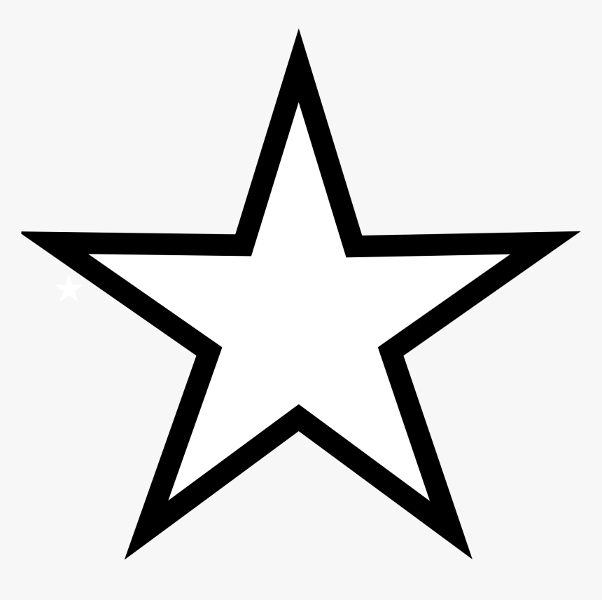 White - Star - Vector - Star Logo Clip Art, HD Png Download ...