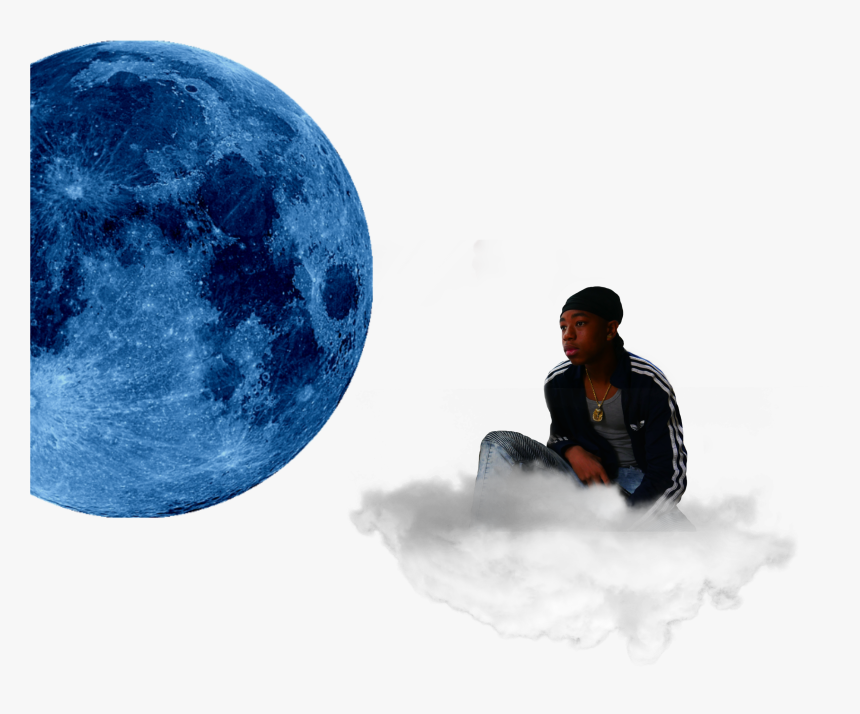 #moonman - Blue Full Moon Clip Art, HD Png Download , Transparent Png ...