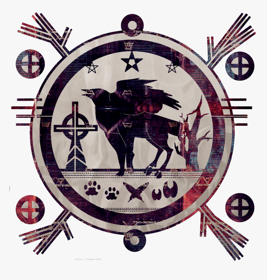 Morrigan Goddess Symbols - Celtic Morrigan Symbol, HD Png Download ...