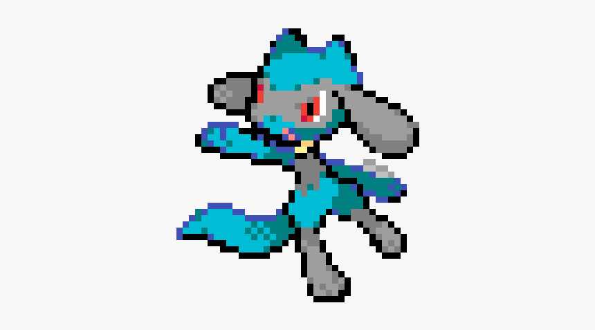 Riolu Pokemon Black And White, HD Png Download , Transparent Png Image ...