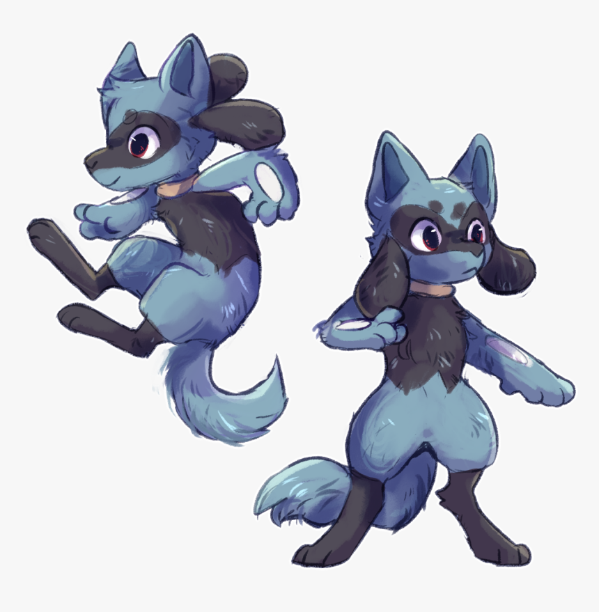 Riolu Art, HD Png Download , Transparent Png Image - PNGitem