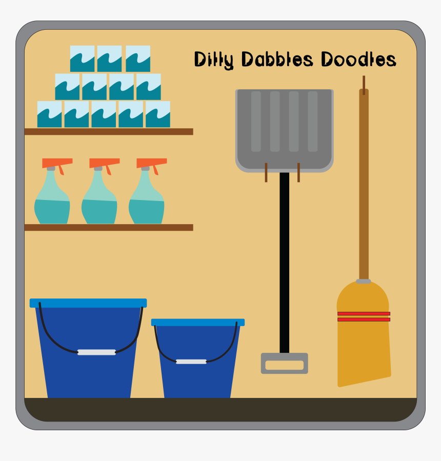 Janitor Clipart Clip Art - Janitor Closet Png Cartoon, Transparent Png ...