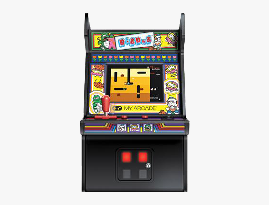 Mini Arcade Machine Dig Dug, HD Png Download , Transparent Png Image ...