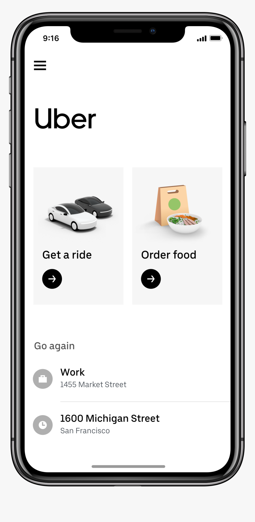 Uber App, HD Png Download , Transparent Png Image - PNGitem