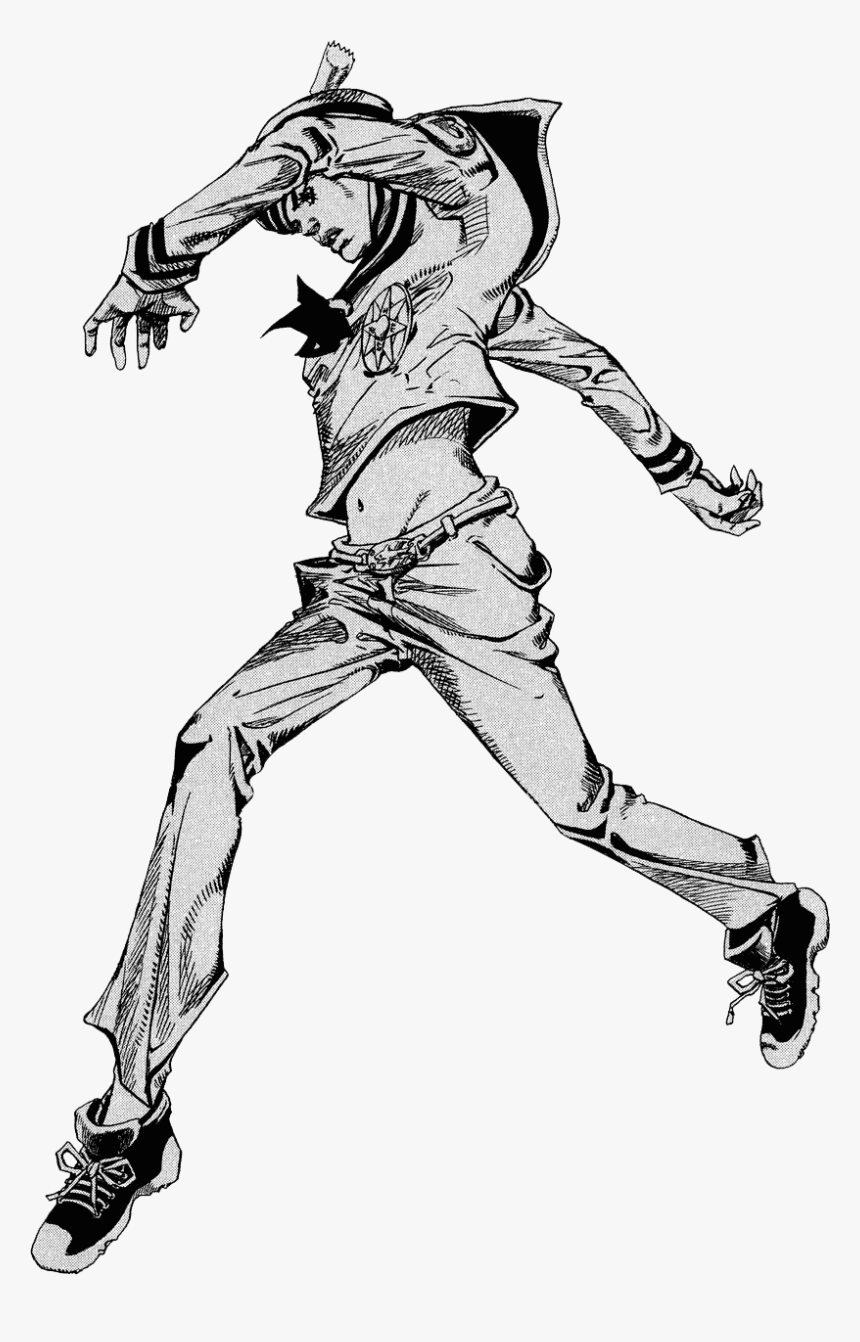 Part 1 , - Josuke Higashikata 8 Walk, HD Png Download , Transparent Png ...