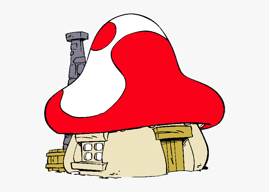 Smurf House, HD Png Download , Transparent Png Image - PNGitem