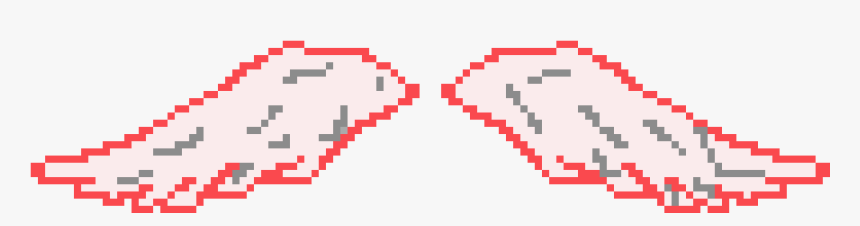 Angel Wings Pixel Art, HD Png Download , Transparent Png Image - PNGitem