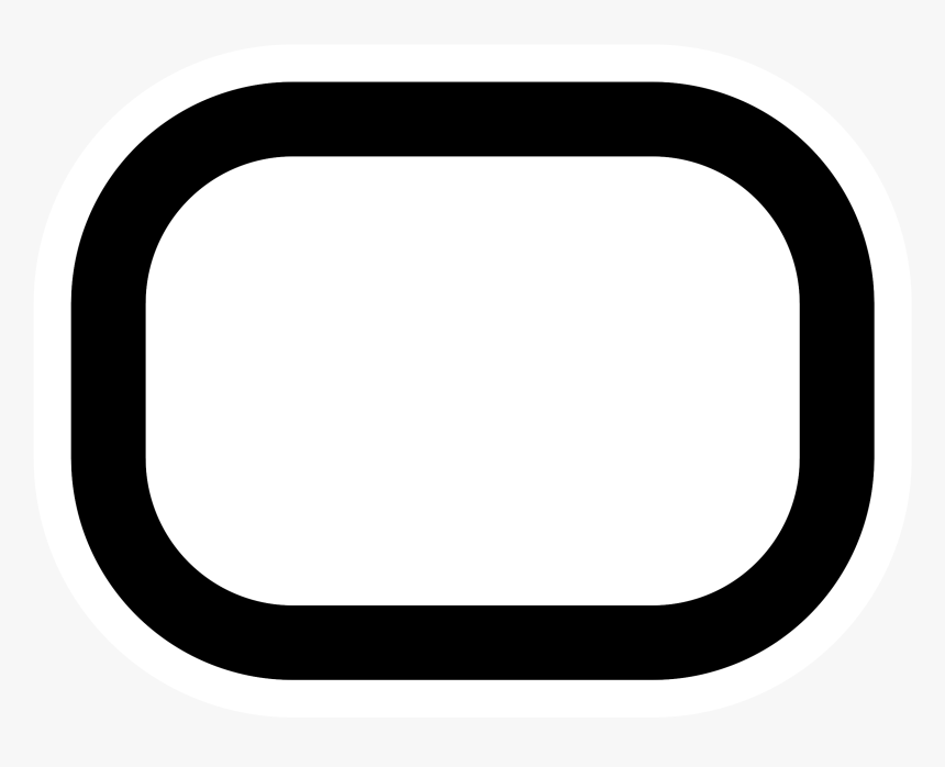 Rounded Rectangle Clip Art, HD Png Download , Transparent Png Image ...
