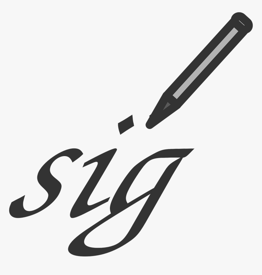 Digital Signature, HD Png Download , Transparent Png Image - PNGitem