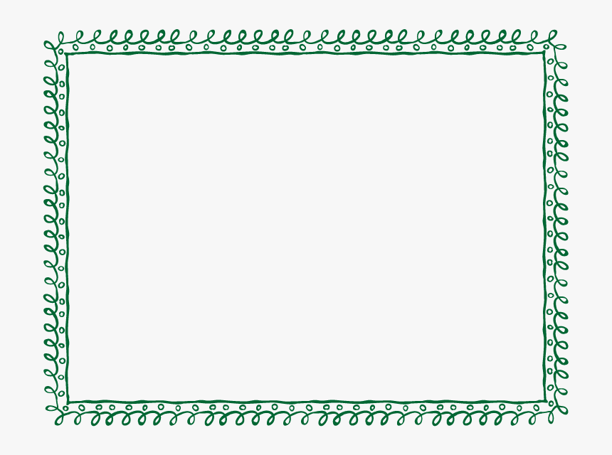 Orange Full Sheet Doodle Border - Portable Network Graphics, HD Png ...