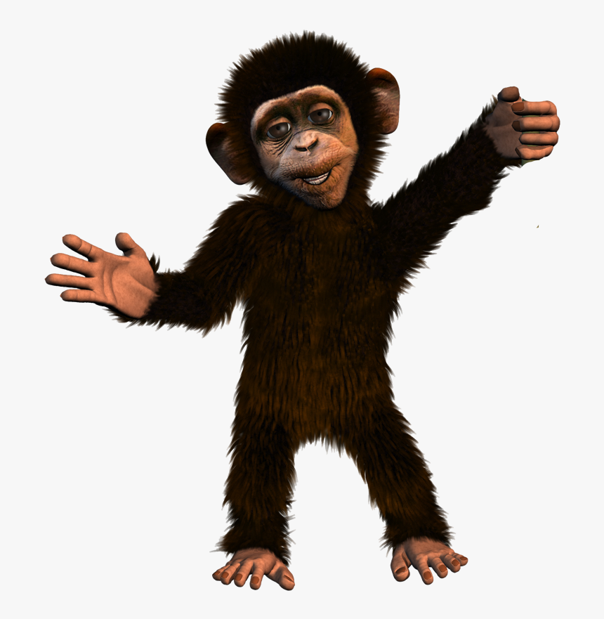 Cartoon Chimp , Png Download - Cartoon Chimp, Transparent Png ...