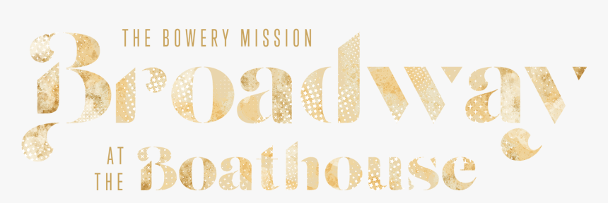 The Bowery Mission S 2018 Broadway At The Boathouse - Poster, HD Png ...